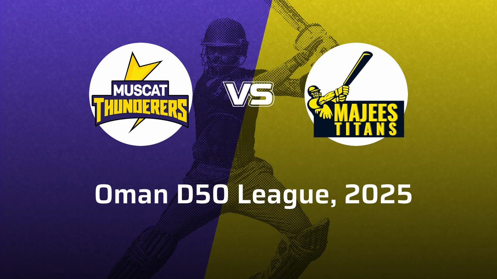 Majees Titans VS Muscat Thunders