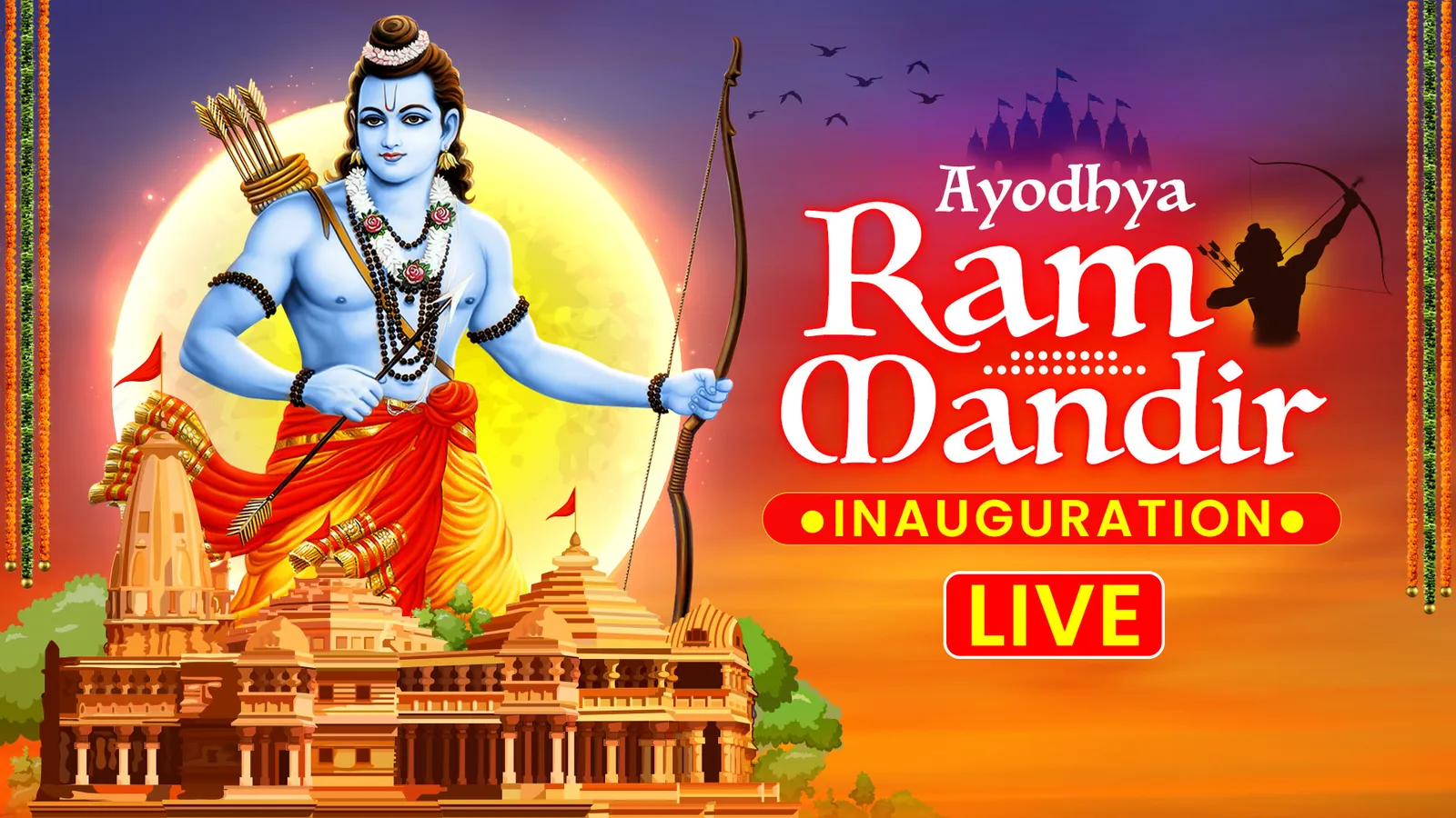 Ayodhya Ram Mandir inauguration Live