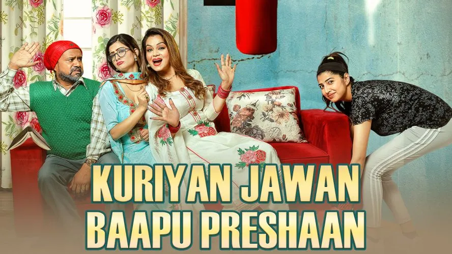 Watch & Download Kuriyan Jawan Bapu Pareshan 2021 {year} Full HD Movie ...