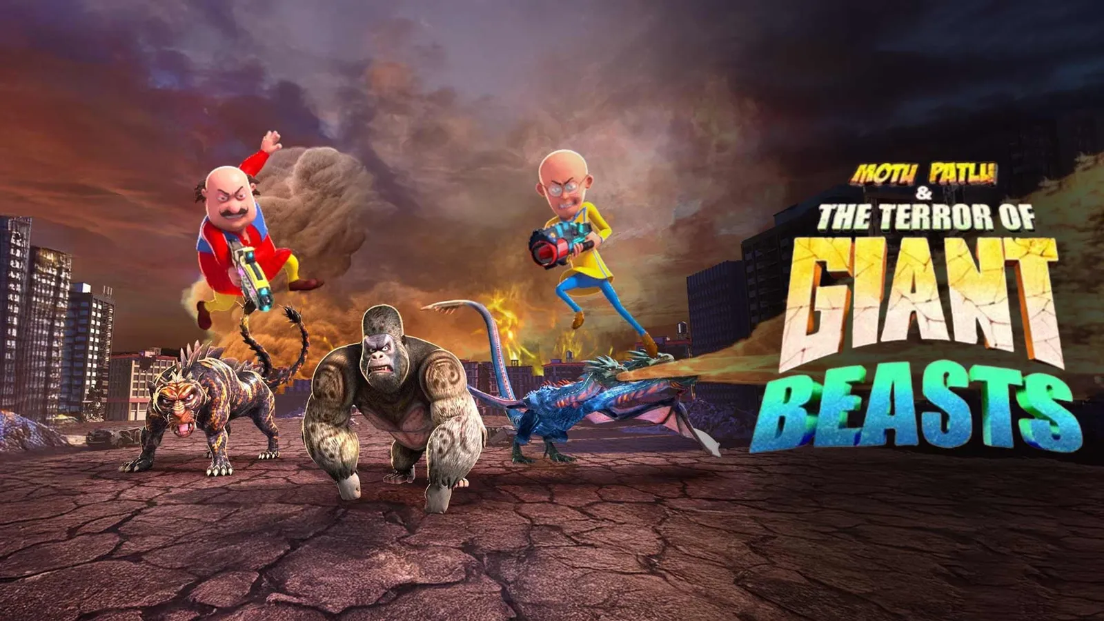 Motu Patlu And The Terror Of Giant Beasts 2022 Full Movie Online ...