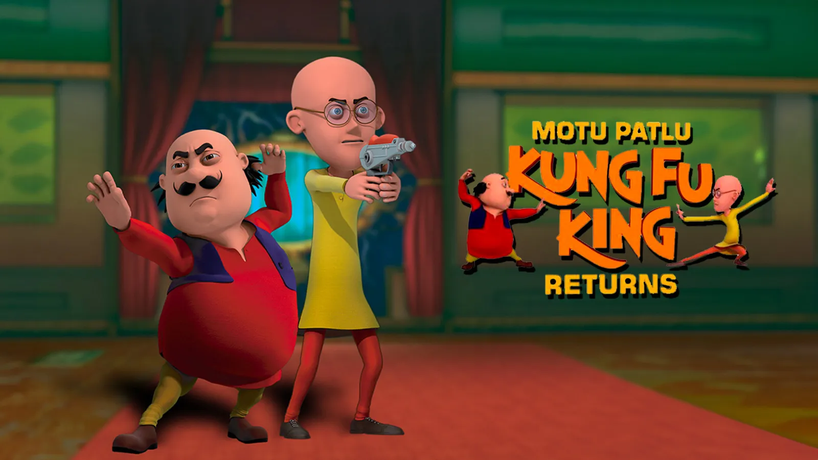 Motu Patlu Kung Fu King Returns 2021 Full Movie Online - Watch HD Movies on Airtel Xstream Play