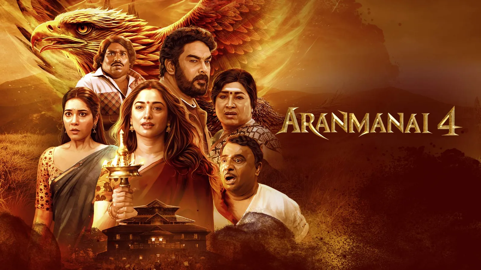 Watch & Download Aranmanai 4 2024 Full HD Movie Online | Xstream Play