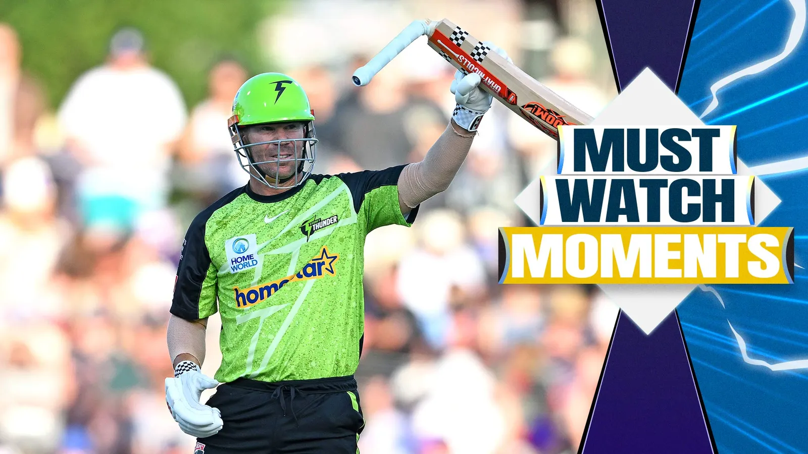 Ouch! Broken Bat Hurts Warner