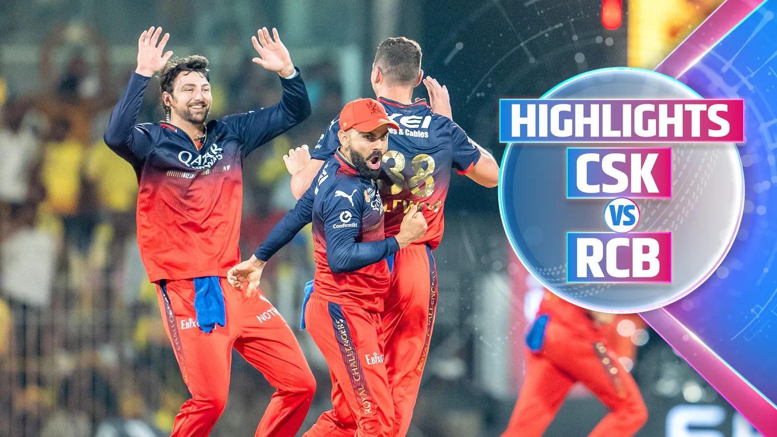 CSK vs RCB: Highlights