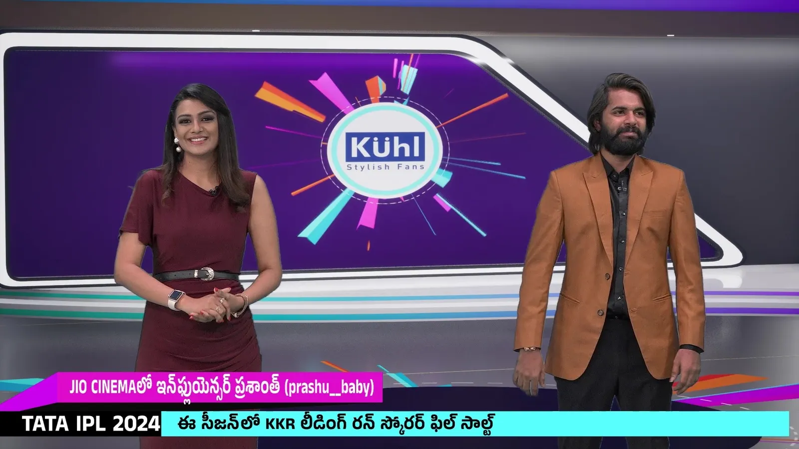 Social Media Influencer Prashu Baby Joins Match Centre Live