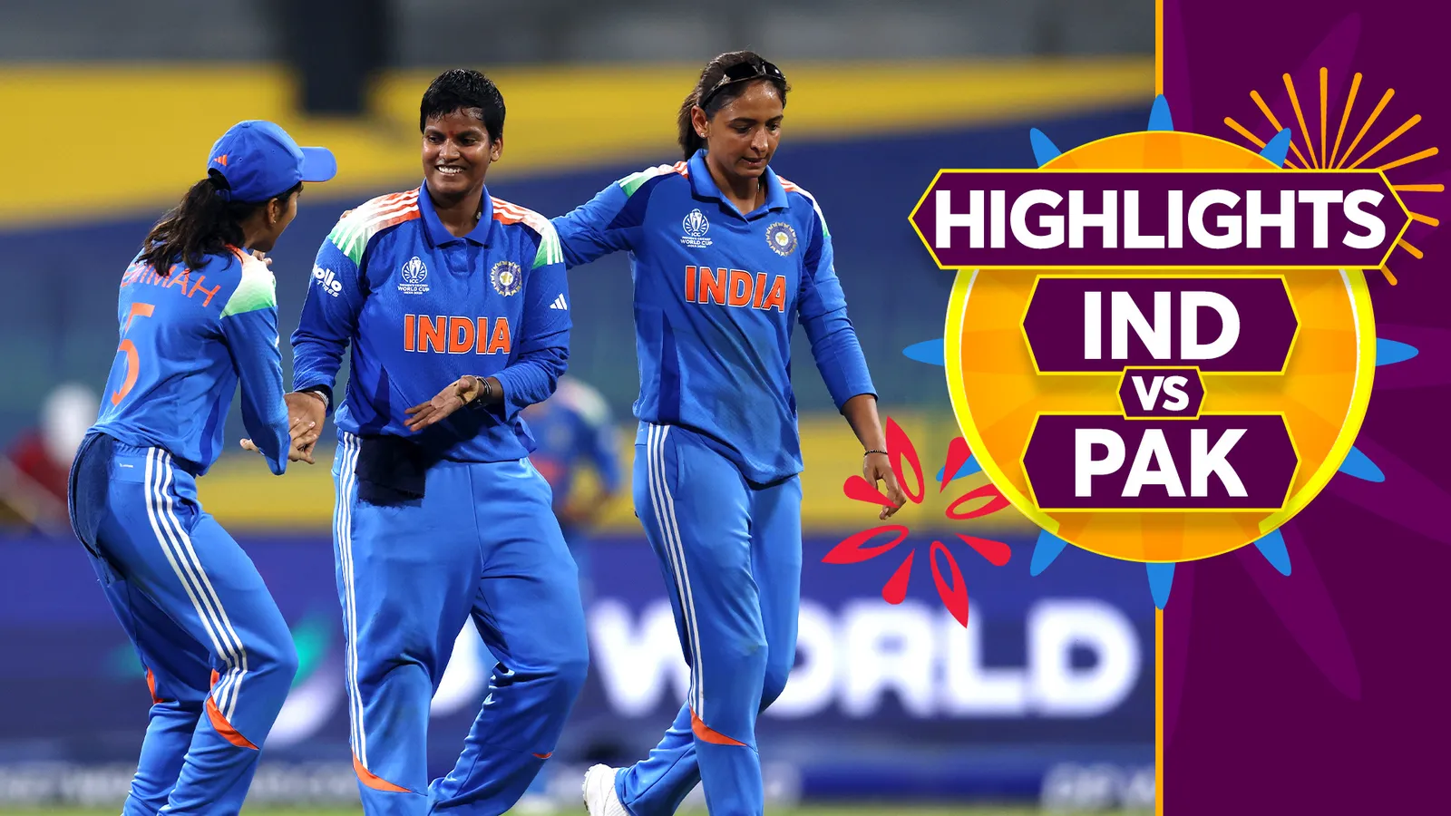 IND W vs PAK W: Highlights