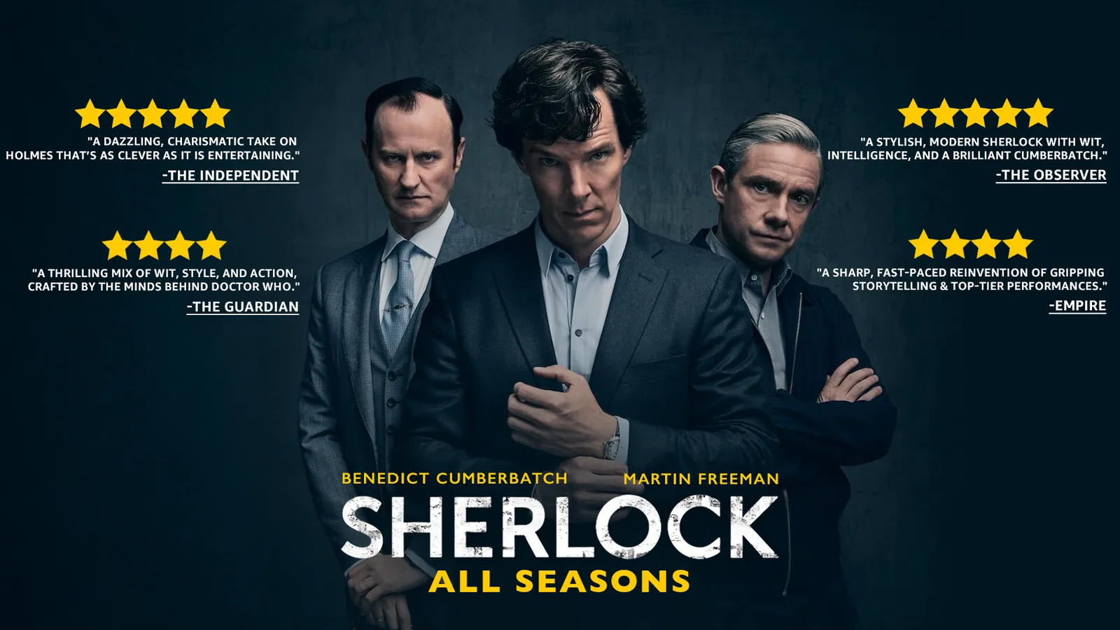 Watch Sherlock TV Show Latest Episodes Online at Airtel Xstream Play