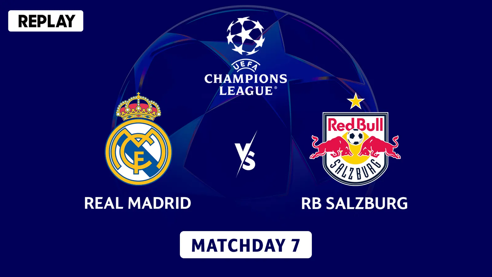 Replay - Real Madrid vs RB Salzburg - 23 Jan 2025