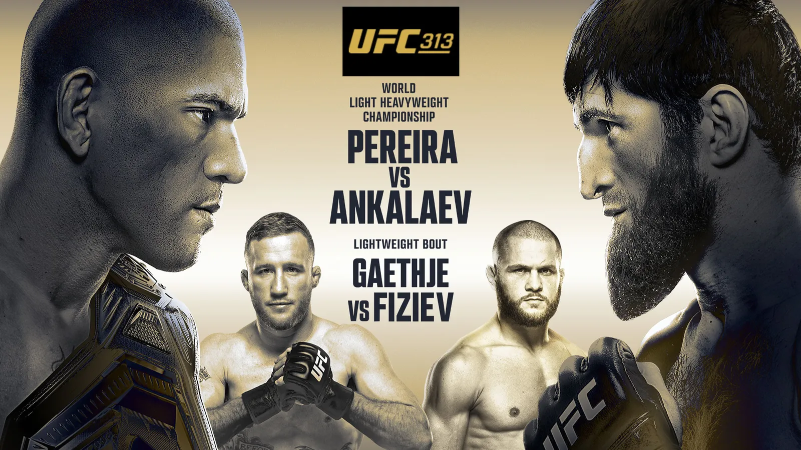 UFC 313 - Pereira vs Ankalaev - 9 Mar 2025