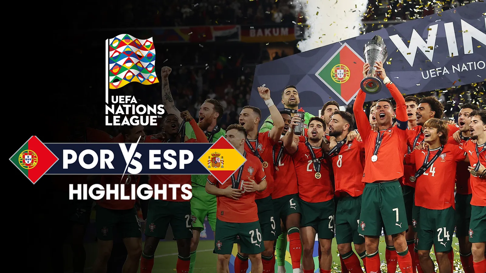 Portugal vs Spain - Final - Highlights - 9 Jun 2025 | Airtel Xstream Play