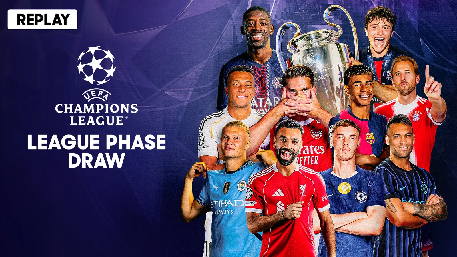 UEFA Champions League - League Phase Draw - Replay - 28 Aug 2025