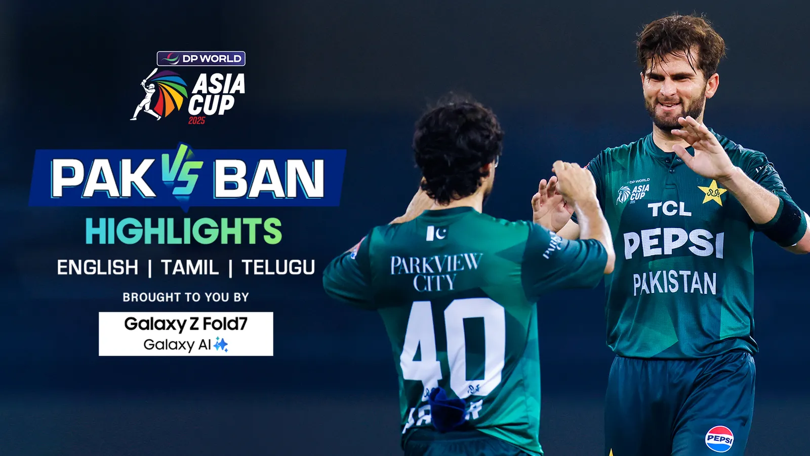 Pakistan vs Bangladesh - Super Four - Highlights - 25 Sep 2025