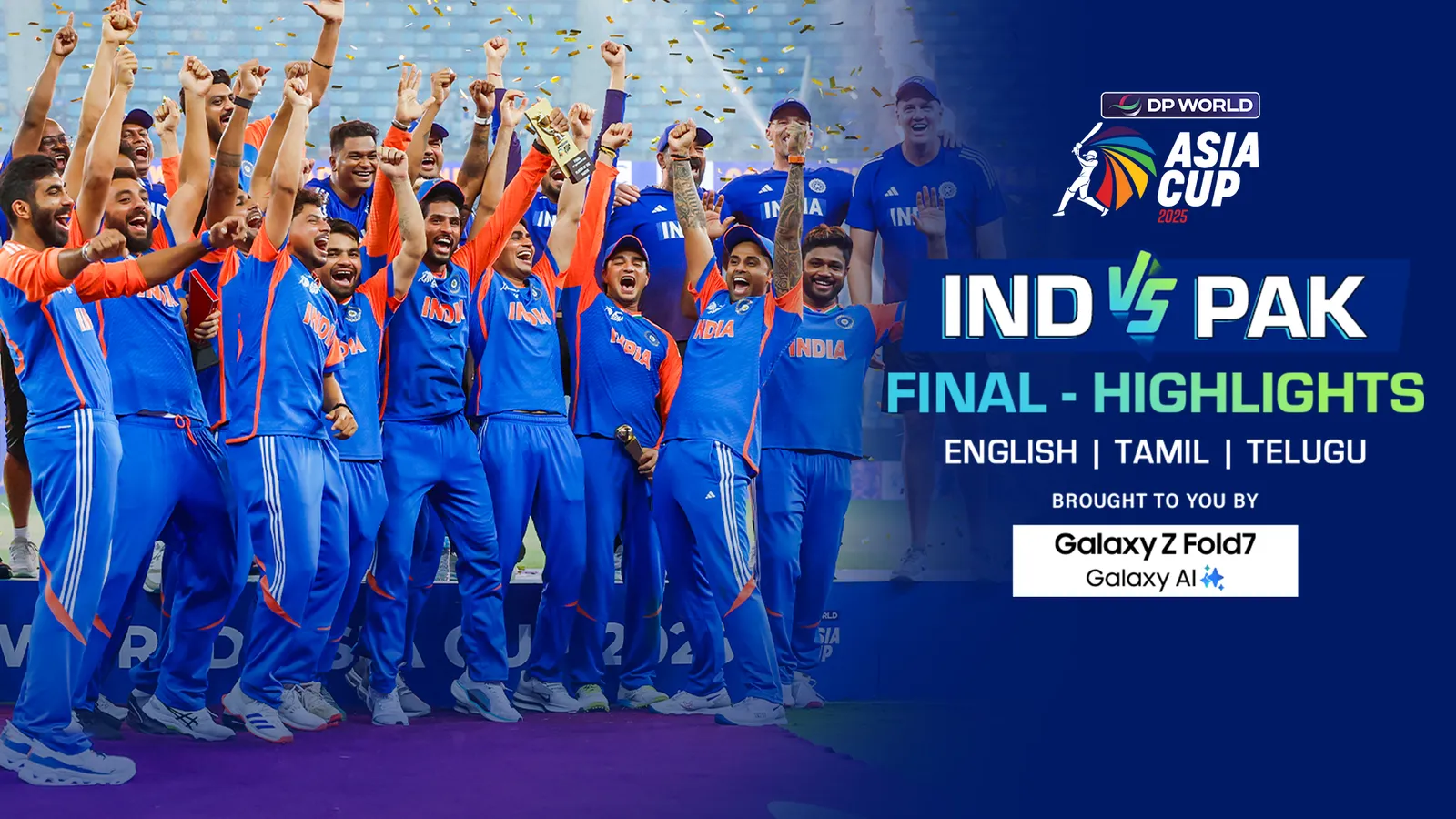 India vs Pakistan - Final - Highlights - 28 Sep 2025