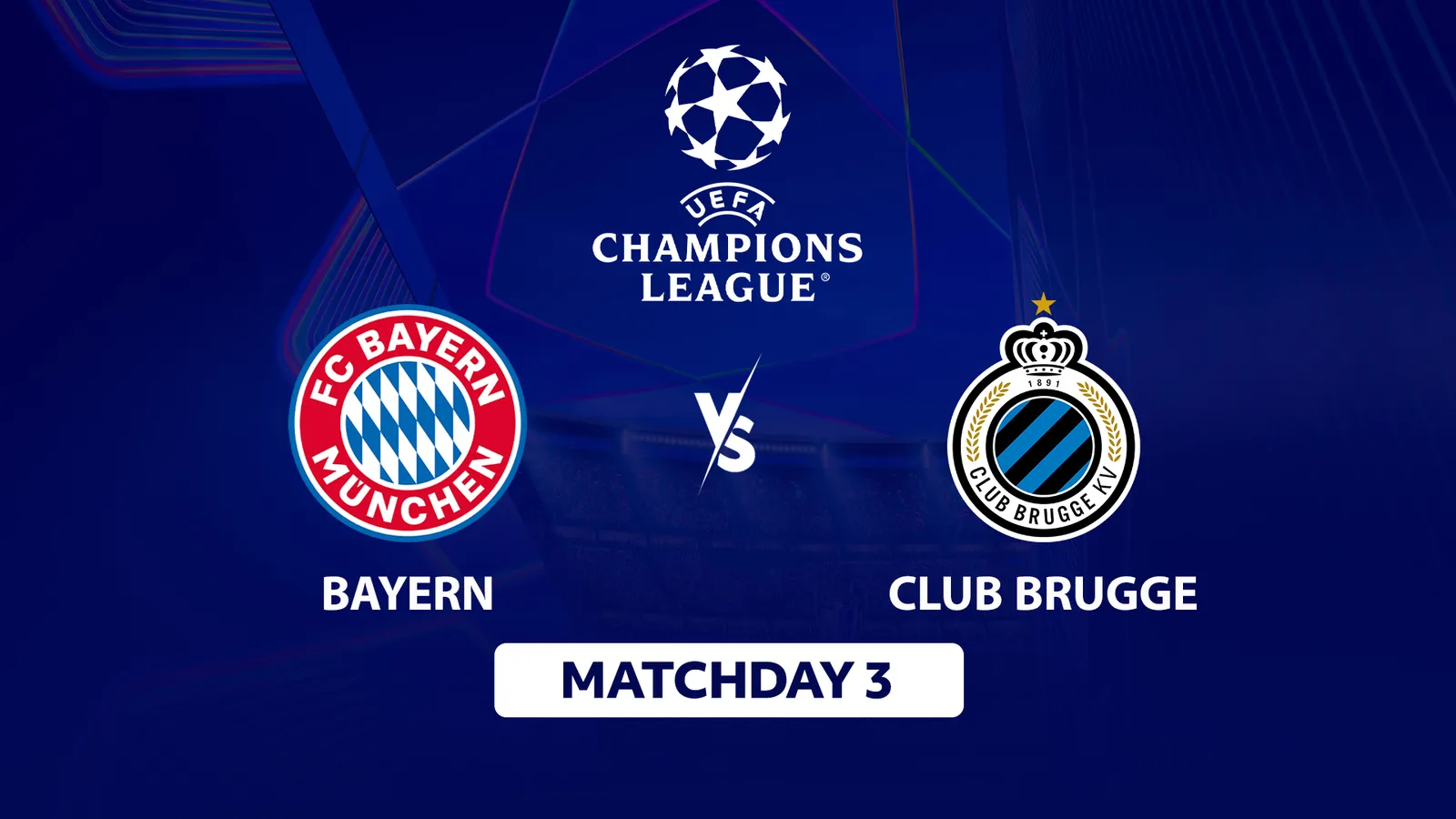 Bayern vs Club Brugge - MD 3 - 23 Oct 2025