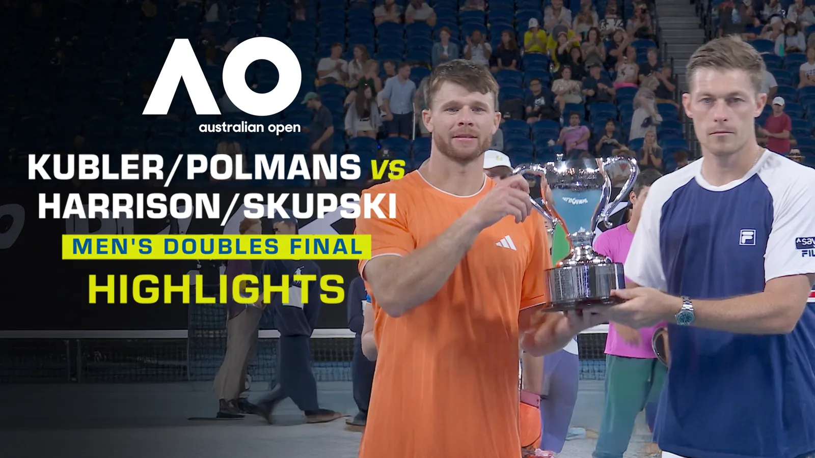 Kubler/Polmans vs Harrison/Skupski - Final - Highlights - 31 Jan 2026