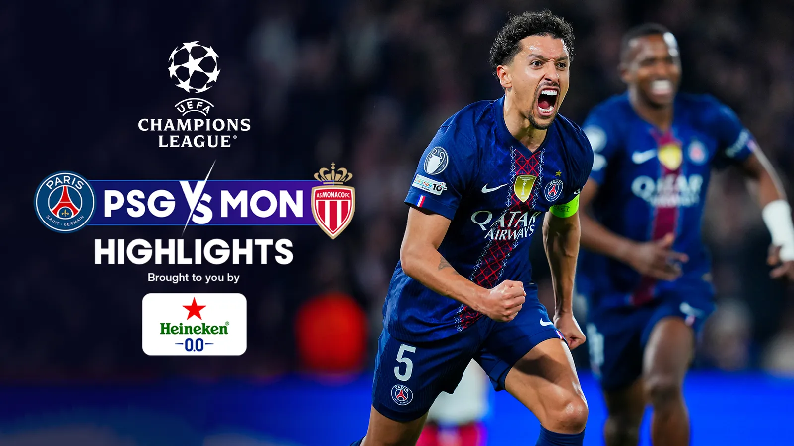 PSG vs Monaco - Highlights - 26 Feb 2026