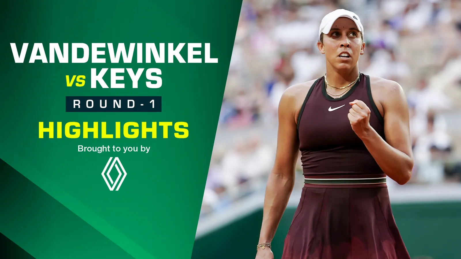 Vandewinkel vs Keys - Round 1 - Highlights - 26 May 2026