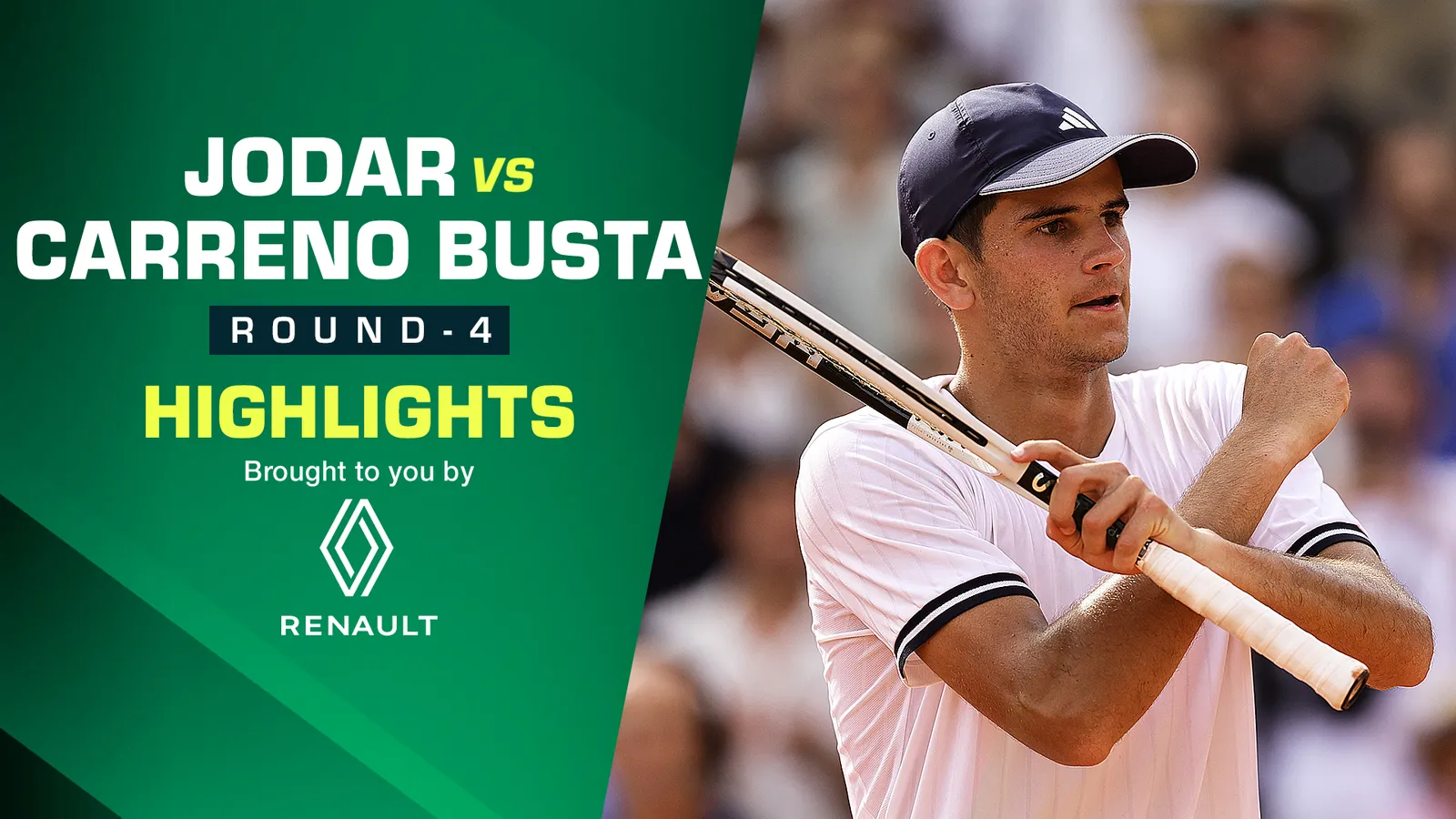 Jodar vs Carreno Busta - Round 4 - Highlights - 31 May 2026