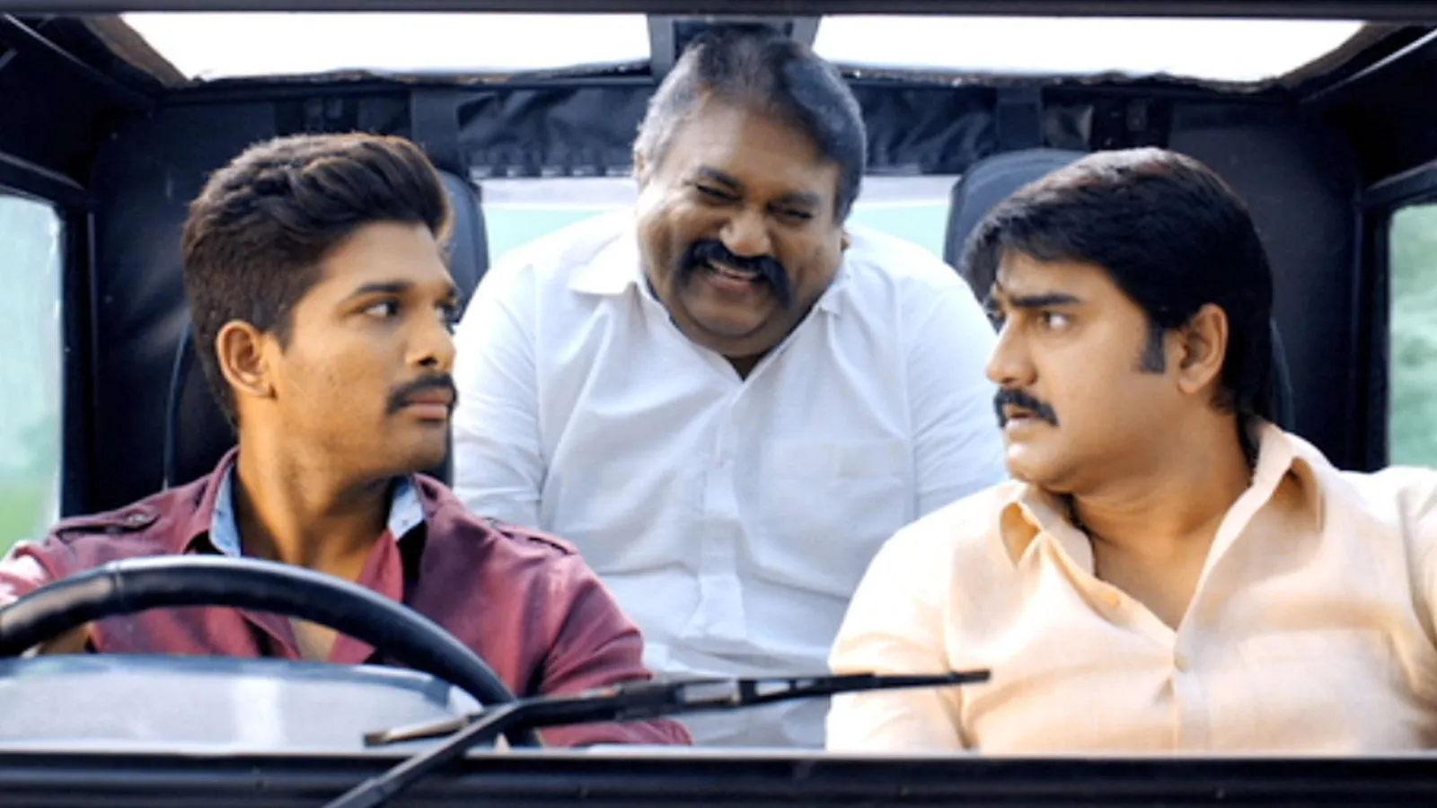 Sarrainodu - Allu Arjun With Srikanth And Jaya Prakash Reddy