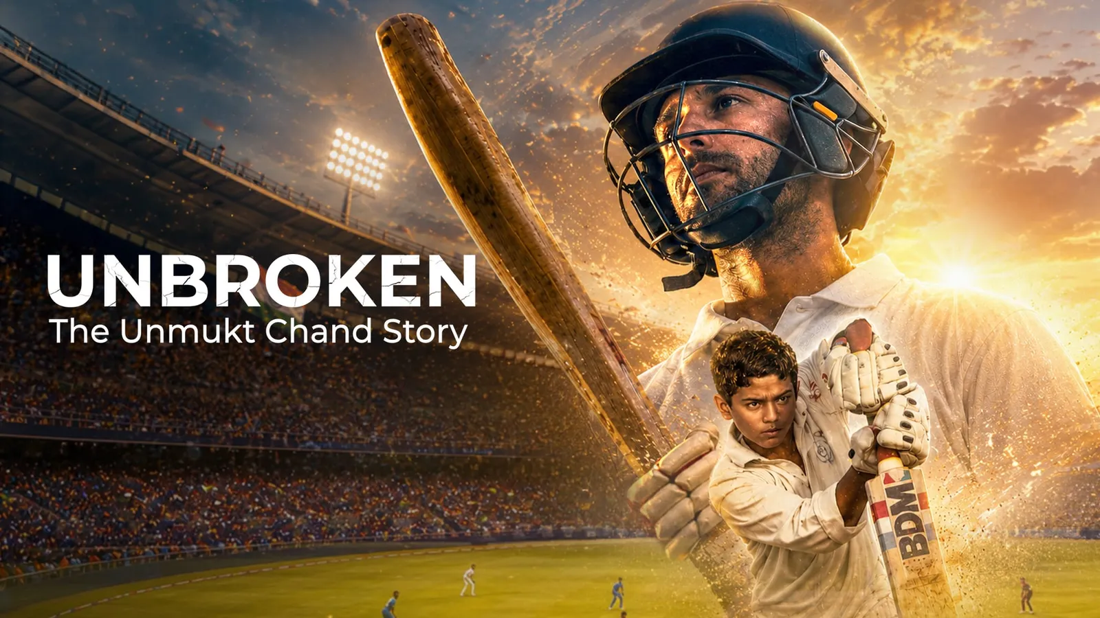 Watch & Download Unbroken- The Unmukt Chand Story 2026 Full HD Movie ...